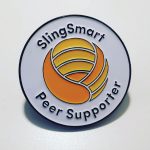 Peer Supporter Enamel Badge – SlingSmart